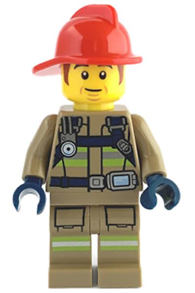 LEGO Firefighter Bob Minifigure cty1287 | BrickEconomy
