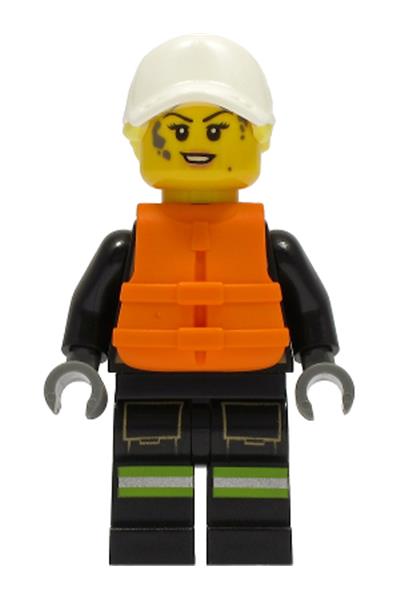 LEGO Firefighter Female Minifigure cty1309 | BrickEconomy