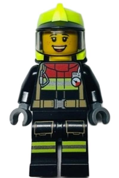 LEGO Firefighter Female Minifigure cty1356 | BrickEconomy