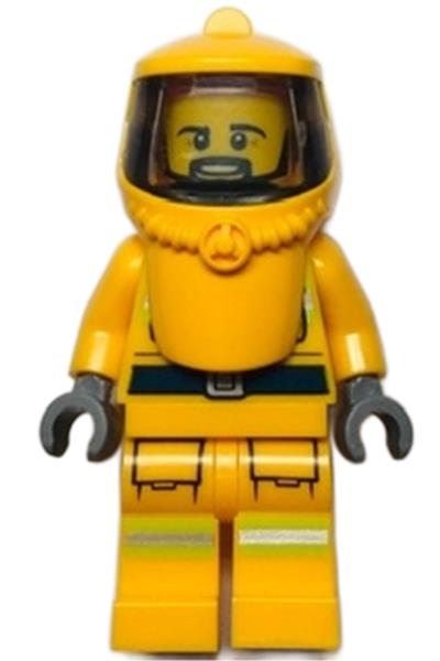 LEGO Firefighter in hazmat suite cty1360 | BrickEconomy