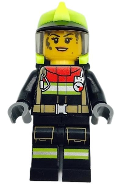 LEGO Firefighter Female Minifigure cty1399 | BrickEconomy