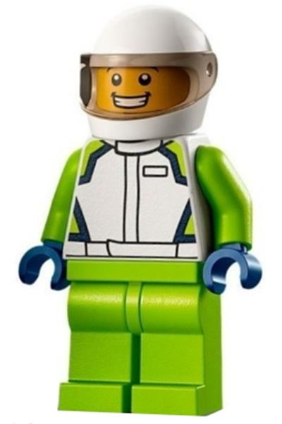 LEGO Race Car Driver Minifigure cty1400 | BrickEconomy