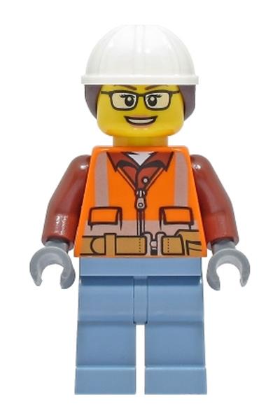 LEGO Construction Worker Minifigure cty1405 | BrickEconomy