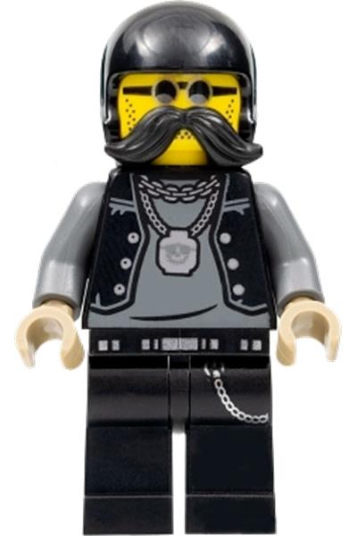 LEGO Lone Wolf Biker Minifigure cty1485 | BrickEconomy