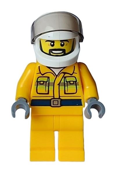 LEGO Firefighter Male Minifigure cty1597 | BrickEconomy