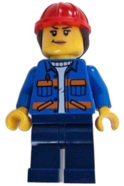 LEGO Construction worker Minifigure cty1605 | BrickEconomy