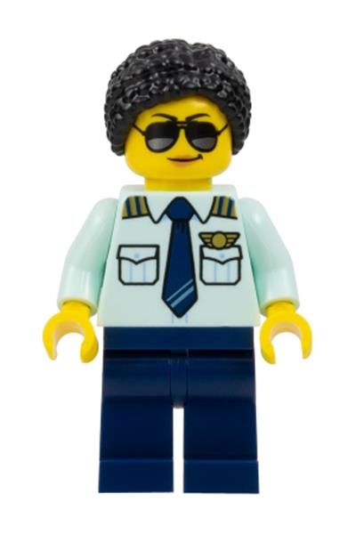 LEGO Female Plane Pilot Minifigure cty1678 | BrickEconomy