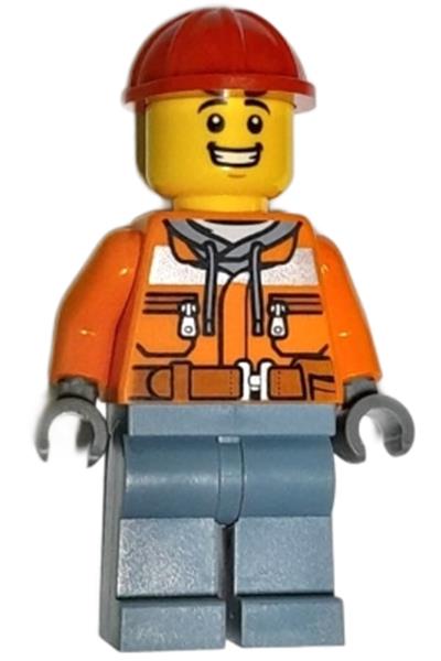 LEGO Construction Worker Minifigure cty1691 | BrickEconomy