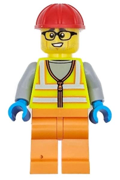 LEGO Construction Worker Minifigure cty1710 | BrickEconomy