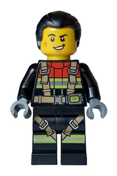 LEGO Firefighter Male Minifigure cty1747 | BrickEconomy
