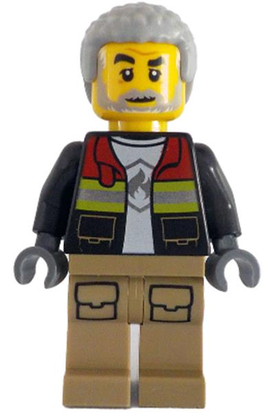 LEGO Firefighter Male Minifigure cty1783 | BrickEconomy
