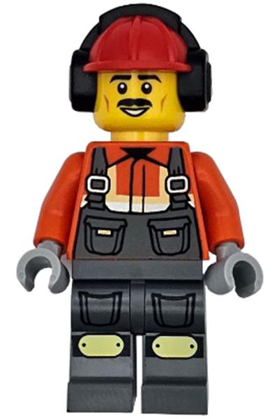 LEGO Male Construction Worker Minifigure cty1787 | BrickEconomy