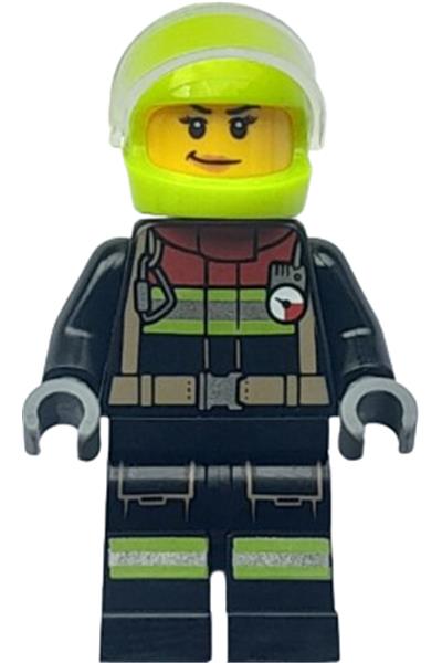 LEGO Firefighter Female Minifigure cty1794 | BrickEconomy