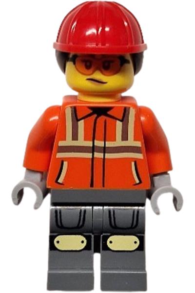 LEGO Female Construction Worker cty1818 | BrickEconomy