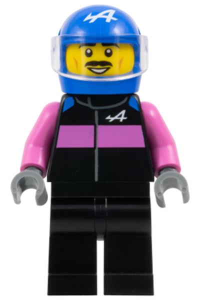 LEGO Formula 1 Driver Alpine Minifigure cty1832 | BrickEconomy