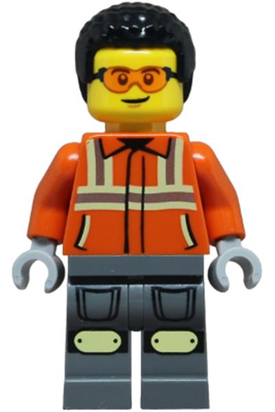 LEGO Construction Worker Minifigure cty1854 | BrickEconomy