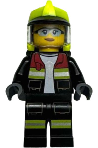 LEGO Firefighter Female Minifigure cty1873 | BrickEconomy