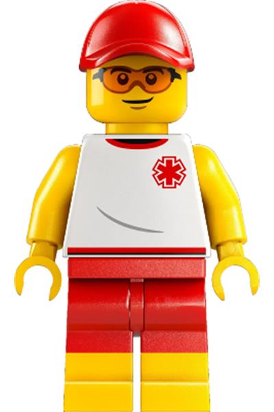 LEGO Beach Lifeguard Minifigure cty1874 | BrickEconomy