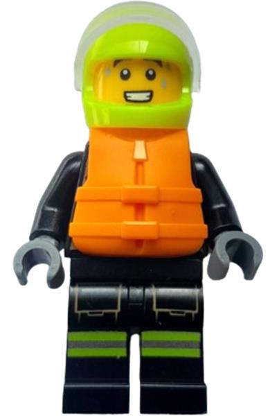 LEGO City Fireman Minifigure cty1891 | BrickEconomy