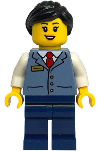 LEGO Train Driver Minifigure cty1904 | BrickEconomy