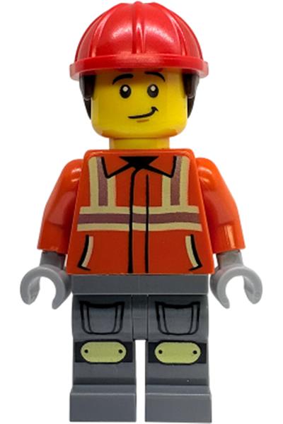 LEGO Construction Worker Minifigure cty1919 | BrickEconomy