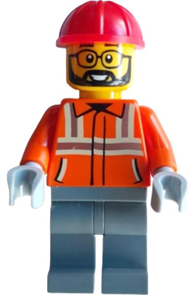 LEGO Construction Worker Minifigure cty1936 | BrickEconomy