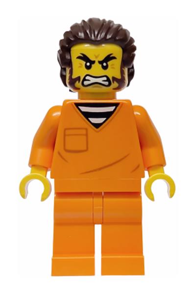 LEGO Male City Jail Prisoner Minifigure cty1991 | BrickEconomy