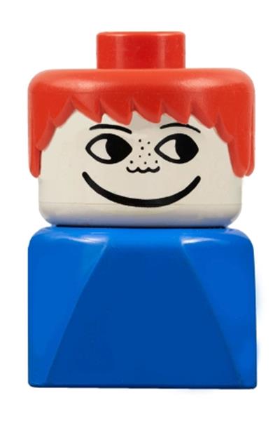 LEGO Duplo Male on Blue Base dupfig005 | BrickEconomy
