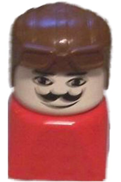 LEGO Duplo Male on Red Base dupfig032 | BrickEconomy