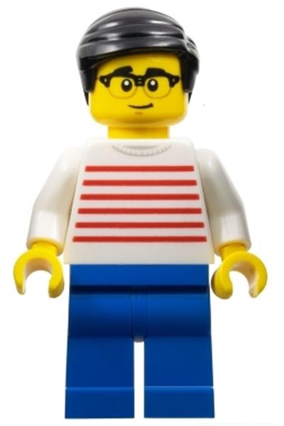 LEGO Man in White Sweater Minifigure hol343 | BrickEconomy