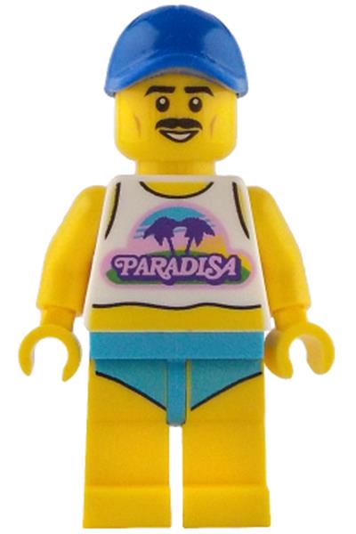 LEGO Paradisa Beach Bro Minifigure idea235 | BrickEconomy