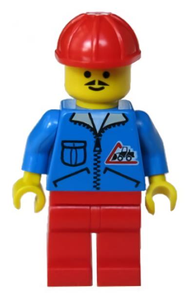 LEGO Construction Worker Minifigure jbl003 | BrickEconomy