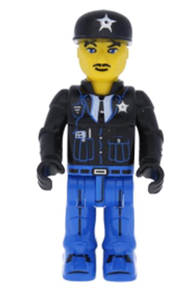 LEGO Police Chief Rod Bricks js016 | BrickEconomy