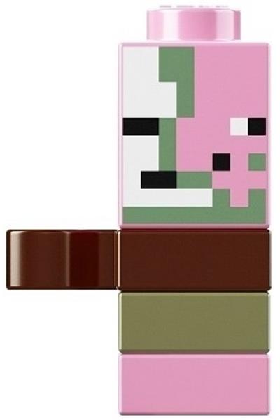 LEGO Micromob Zombie Pigman Minifigure min007 | BrickEconomy