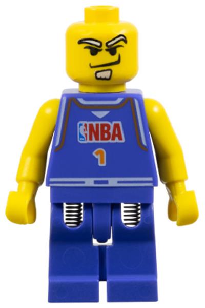 LEGO NBA Player Number 1 Minifigure nba043 | BrickEconomy