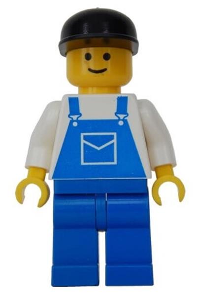 LEGO Male with Blue Overalls Minifigure ovr022 | BrickEconomy