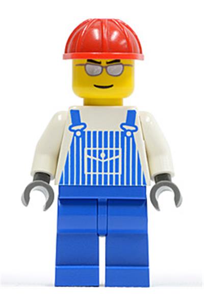 LEGO Male with Overalls Minifigure ovr030 | BrickEconomy