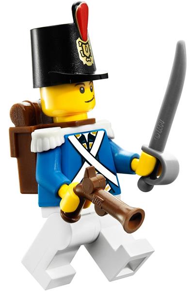 LEGO Bluecoat Soldier Minifigure pi153 | BrickEconomy
