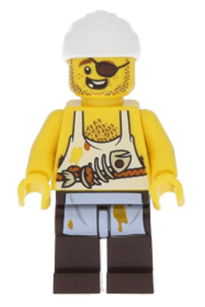 LEGO Pirate Cook Minifigure pi164 | BrickEconomy