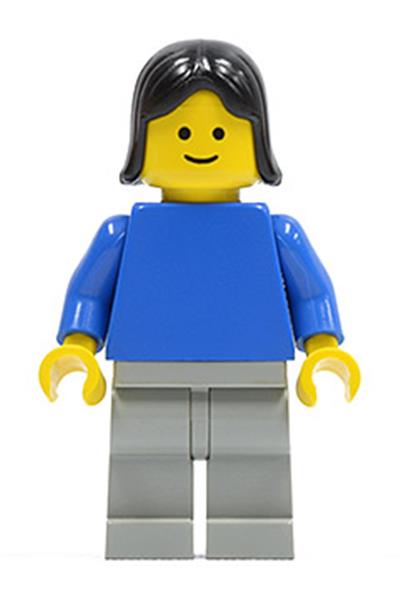 LEGO Female with Plain Blue Torso pln044 | BrickEconomy