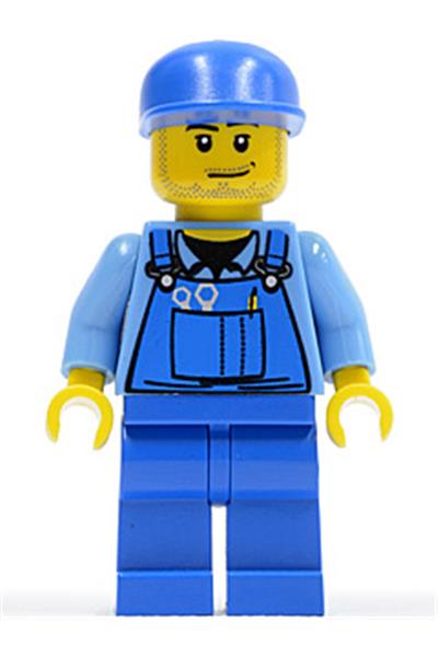 LEGO Hot Rod Mechanic Minifigure rac038 | BrickEconomy