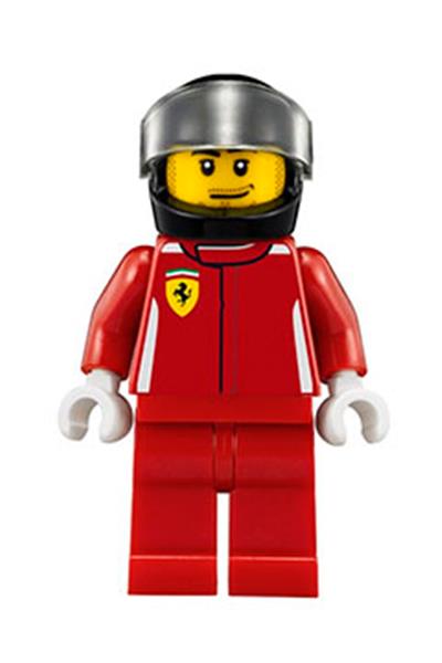 LEGO Ferrari Race Car Driver Minifigure sc001 | BrickEconomy