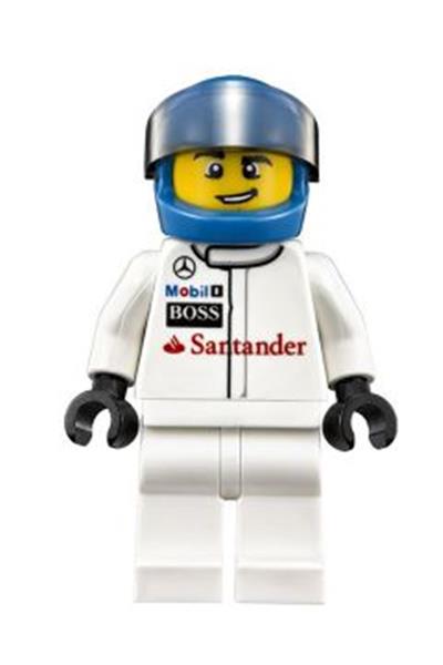 LEGO McLaren Mercedes Race Car Driver sc004 | BrickEconomy