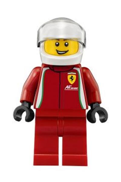 LEGO Ferrari Race Car Driver Minifigure sc007 | BrickEconomy