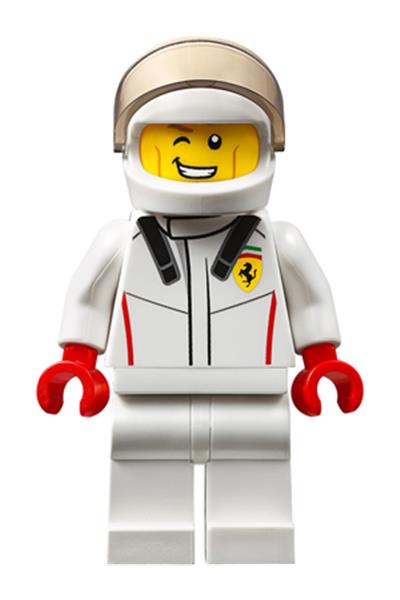LEGO Ferrari Driver Minifigure sc051 | BrickEconomy