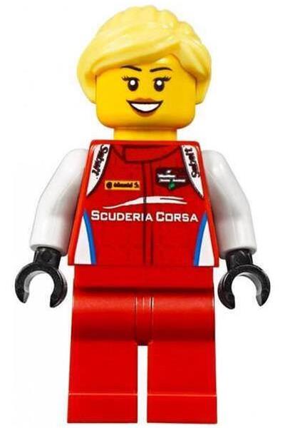 LEGO Ferrari 488 GT3 Scuderia Corsa Driver sc056 | BrickEconomy
