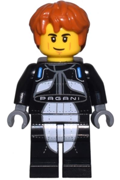 LEGO Pagani Utopia Driver Minifigure sc109 | BrickEconomy