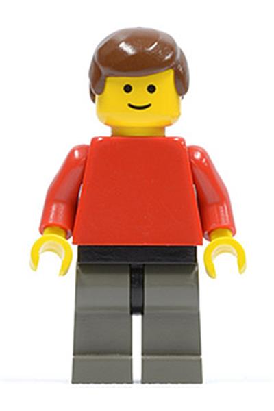 LEGO Male with Plain Red Torso soc005 | BrickEconomy
