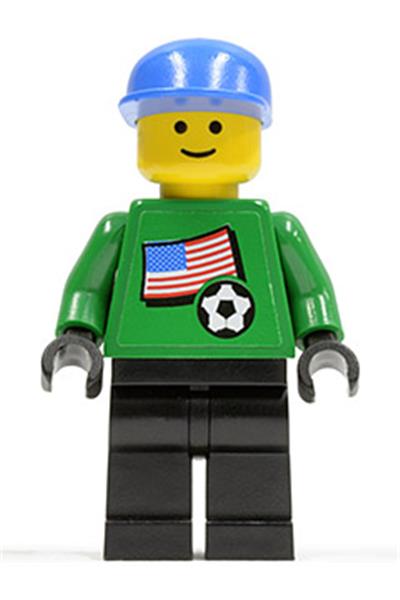 LEGO US Goalie Minifigure soc008s01 | BrickEconomy