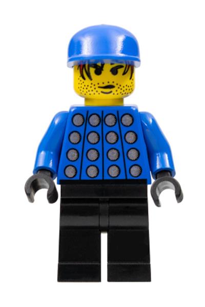 LEGO Soccer Player Red & Blue Team soc010 | BrickEconomy